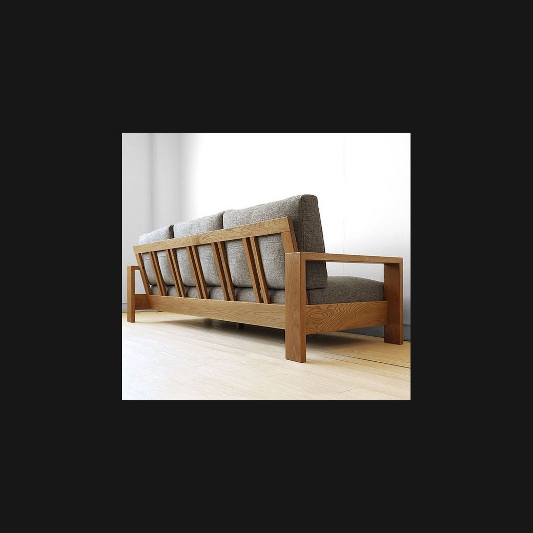 Sofá rústico modelo PRUSO0008